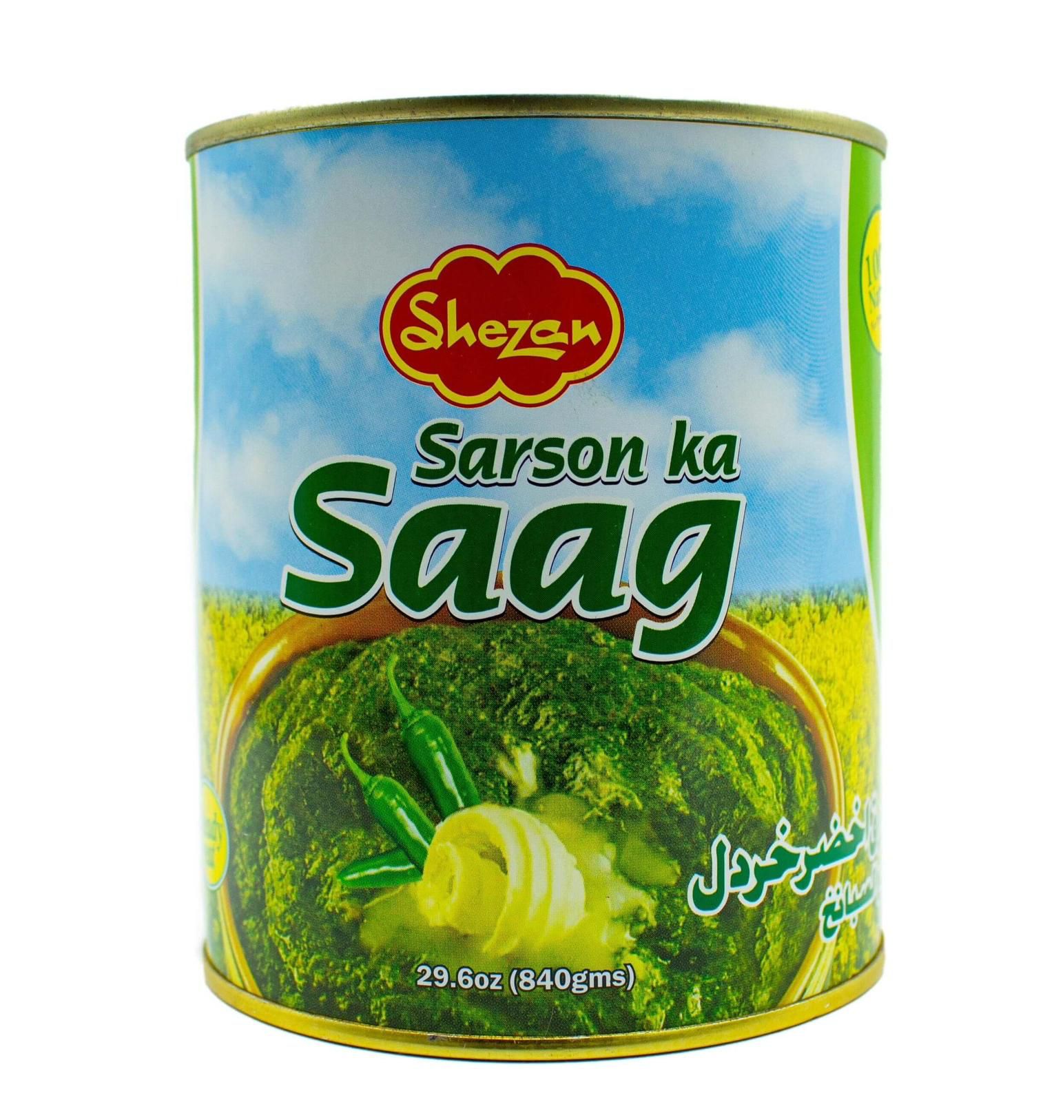 SHEZAN Sarson Ka Saag 840g - Buddha mart
